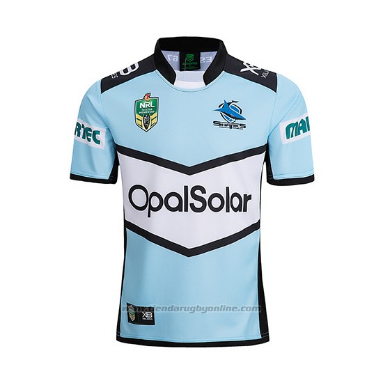Camiseta Sharks Rugby 2018-2019 Local - Envio gratis