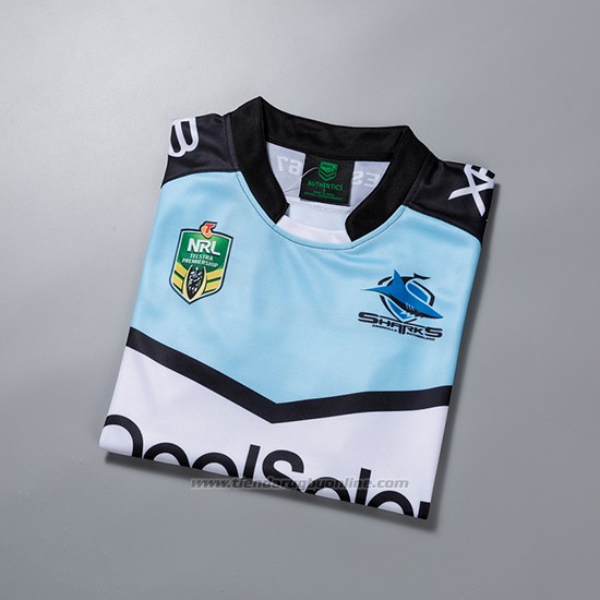 Camiseta Sharks Rugby 2018-2019 Local - Envio gratis