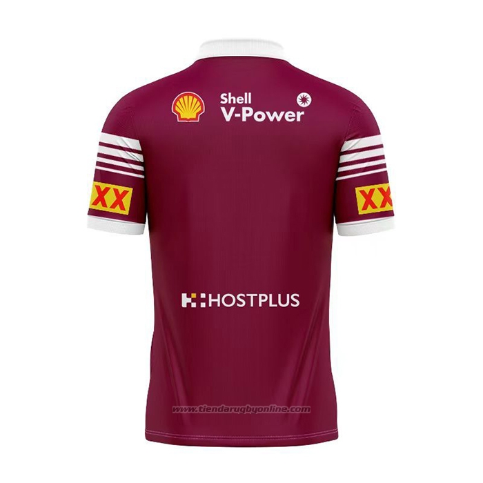 Camiseta Polo Queensland Maroons Rugby 2024 - Envio gratis