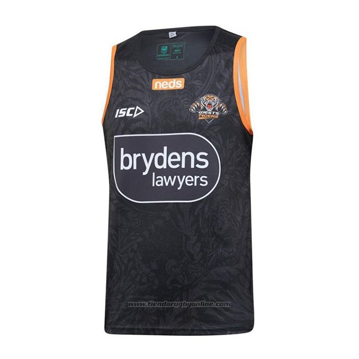 Tank Top Wests Tigers Rugby 2020 Entrenamiento - Envio gratis