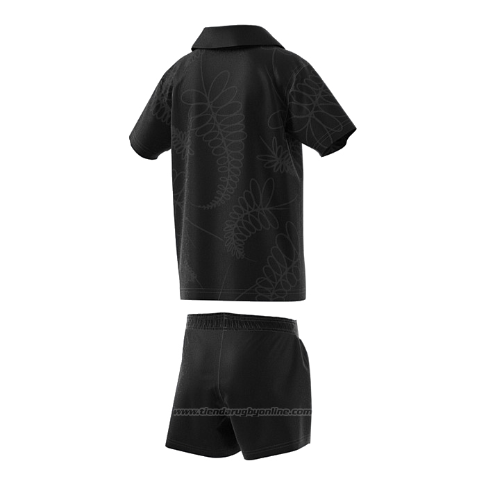 Camiseta Ninos Kit All Blacks Rugby 2024 Negro - Envio gratis