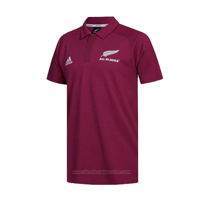 Camiseta Polo All Blacks Rugby 2020 Rojo - Envio gratis